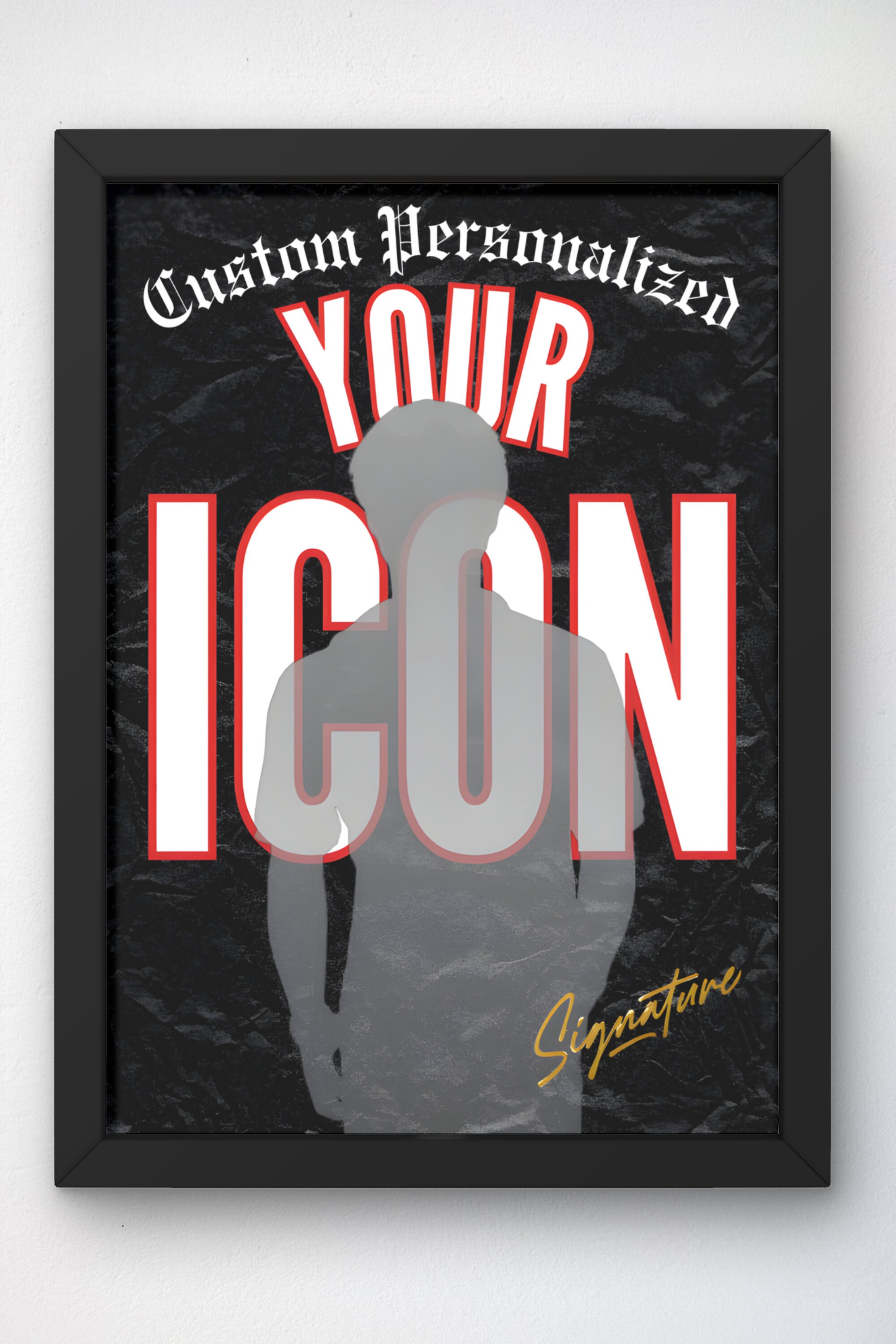 Custom Personalized Poster / Personalized Poster With Your Favorite ...