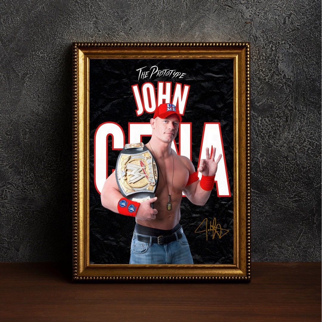 John CENA Poster / Wrestling / Catch / / Boxing / Wall Poster / Wall ...
