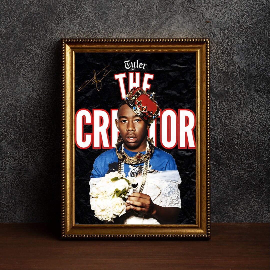 Poster Tyler the Creator / Rap / Pop Star / Rockstar / Wall Poster ...