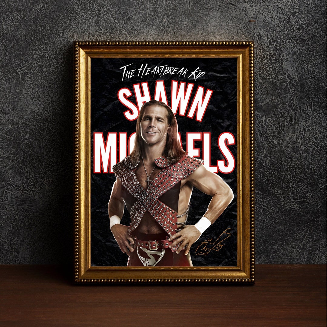 Shawn Michaels Poster / Wrestling / Catch / Wrestler / / / Wall Poster ...