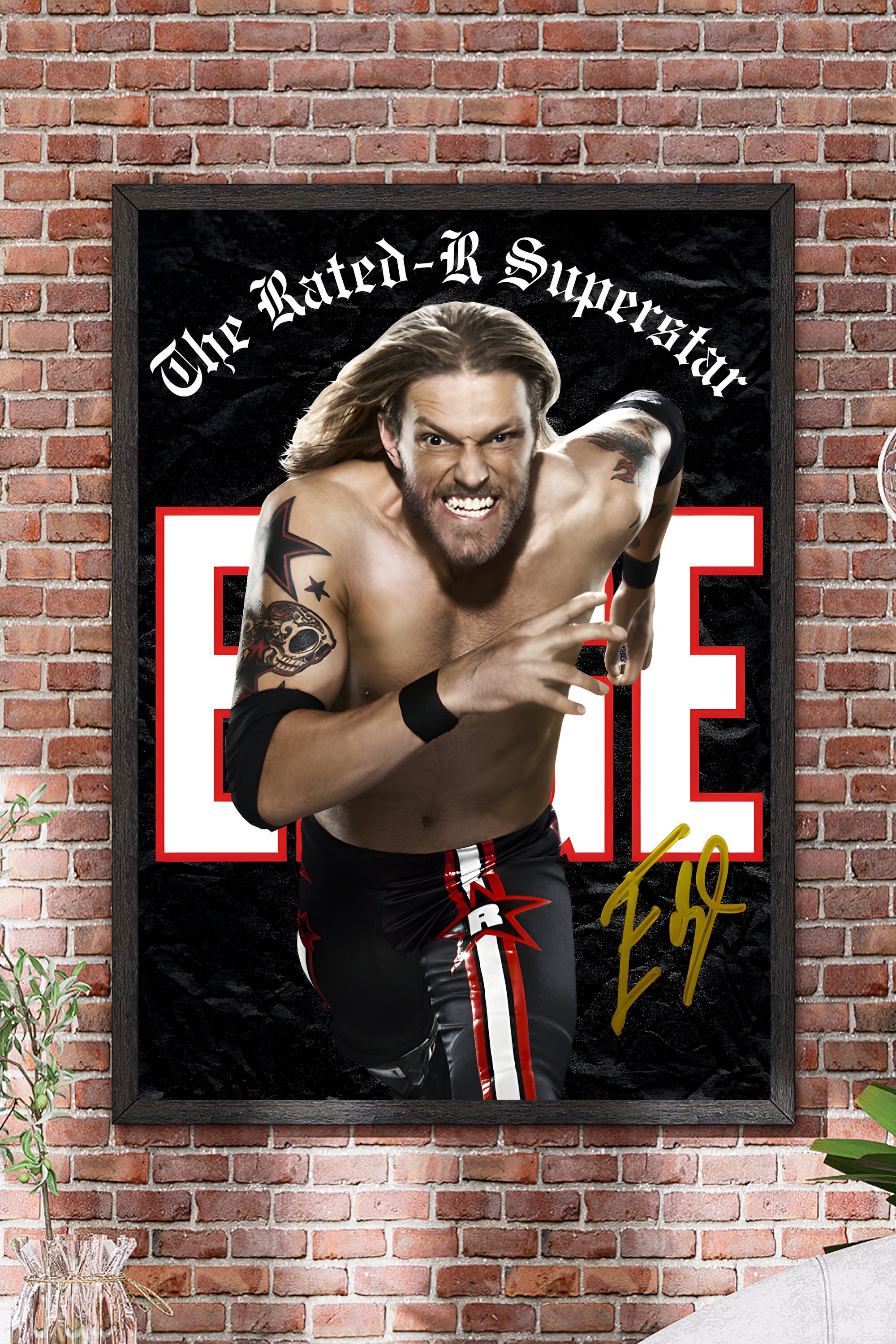 Poster Edge / Wrestling / Catch / Wrestler / / Wall Poster / Wall Art ...