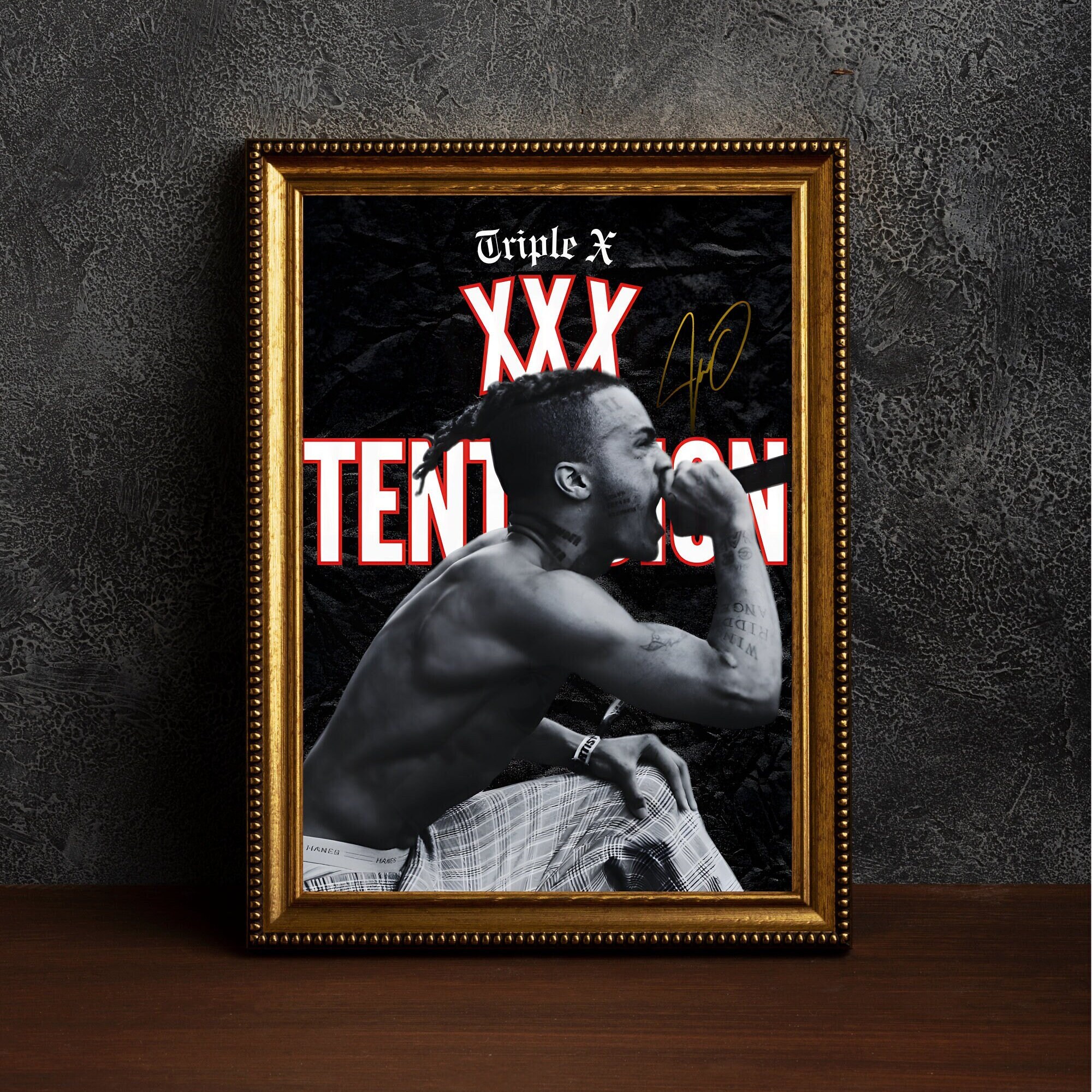 Poster Xxxtentacion / Rockstar / Rap / Pop Star / Wall Poster / Wall ...