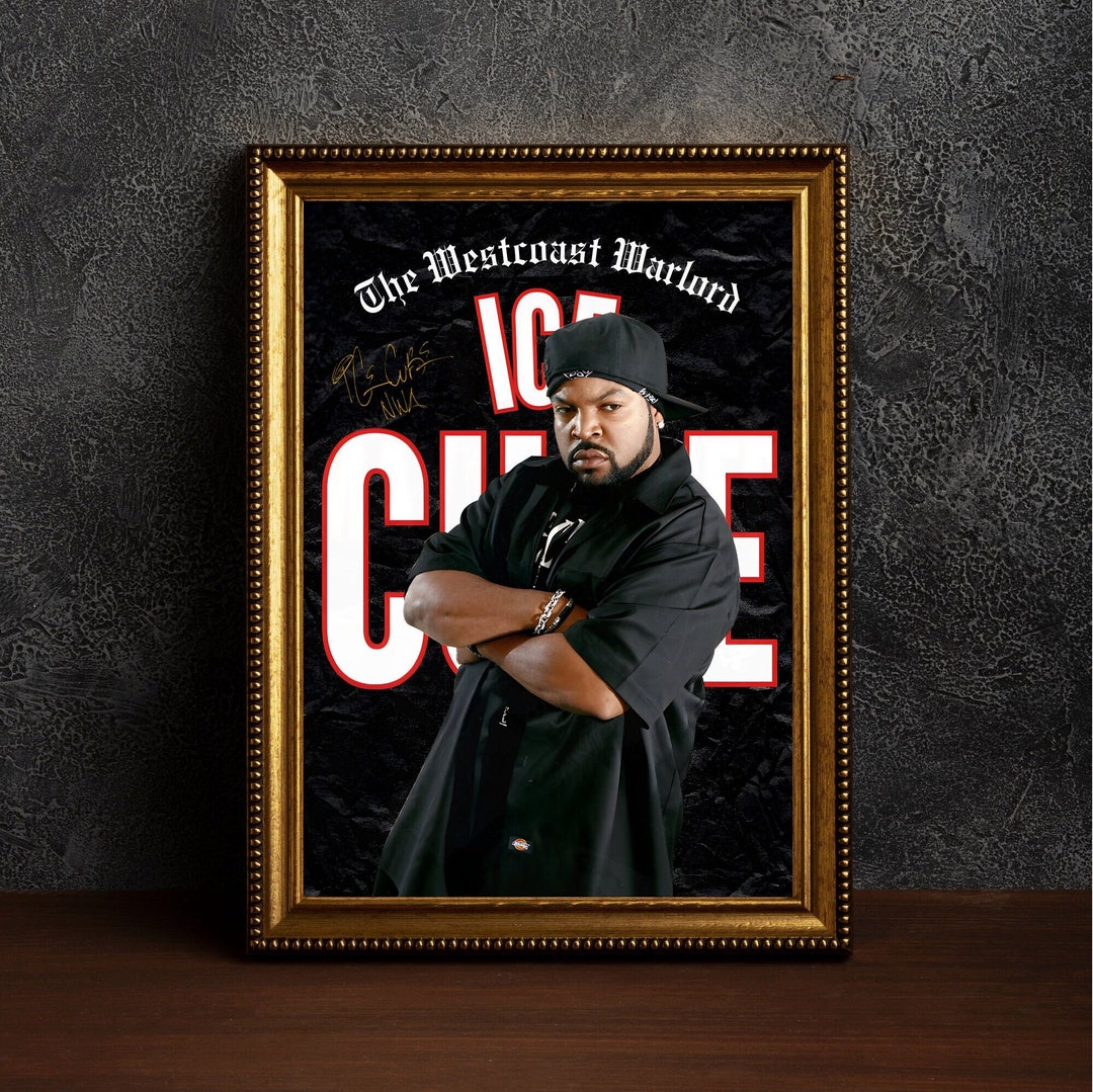 Ice Cube Poster / Rap / Rockstar / Pop Star / Wall Poster / Wall Art ...