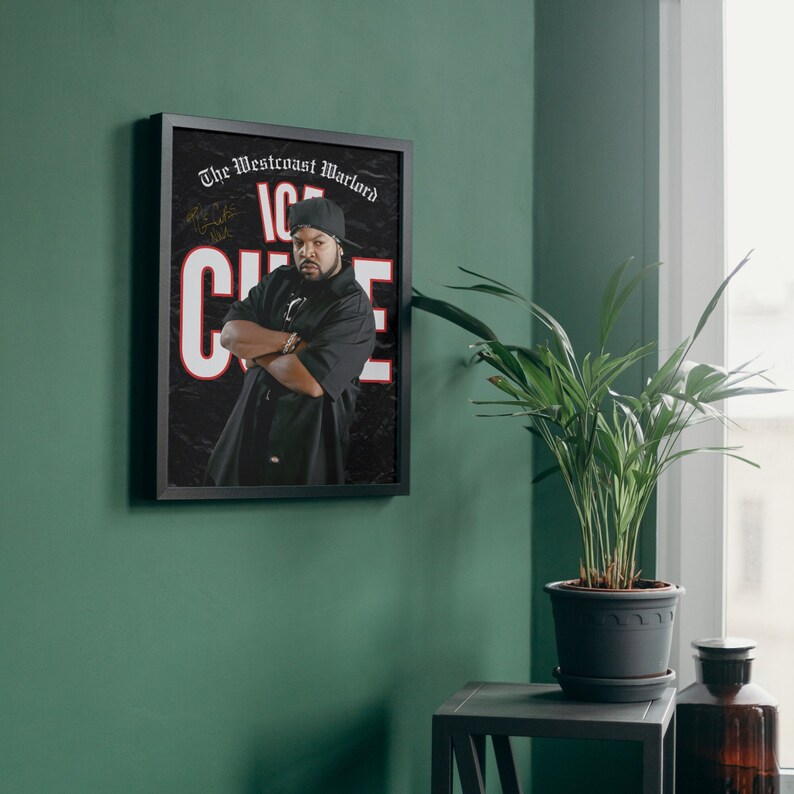 Poster Ice Cube / Rap / Rockstar / Pop Star / Wall Poster / Wall Art ...