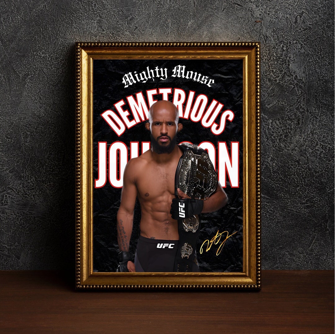 Poster Demetrious Johnson / / Boxing / MMA / Poster Poster / Luxury ...