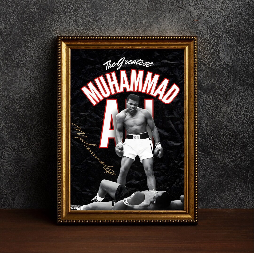 Muhammad Ali Poster / Boxing / Wall Poster / Wall Art / Boxing - Etsy
