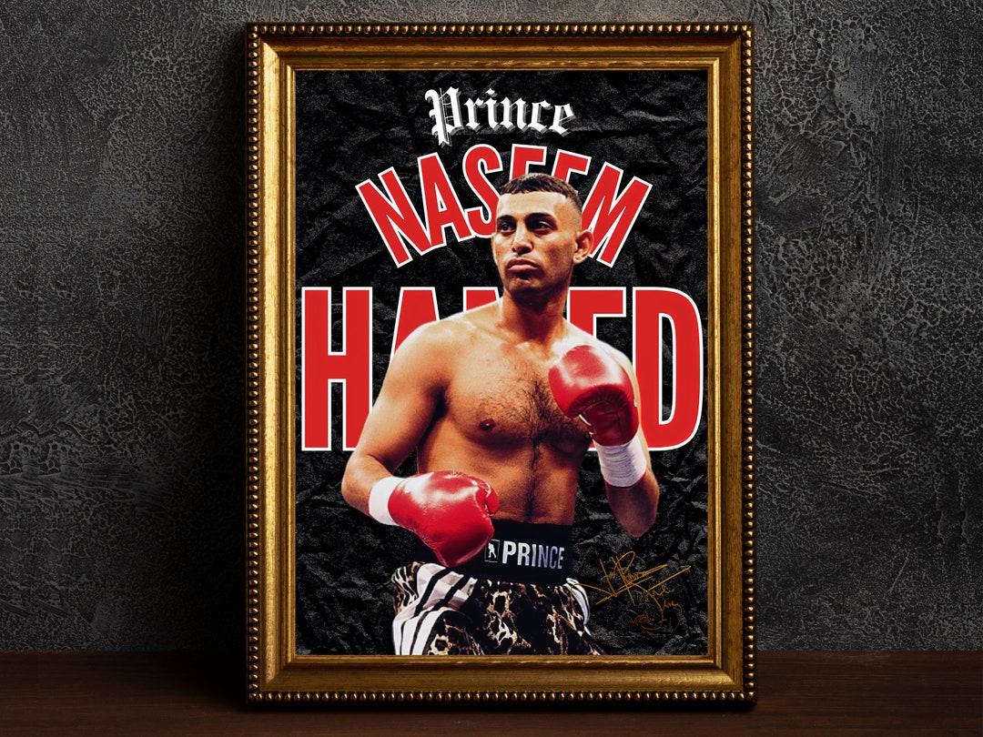 Prince Naseem Hamed Autographed Poster / Boxing Print / MMA / Wall ...