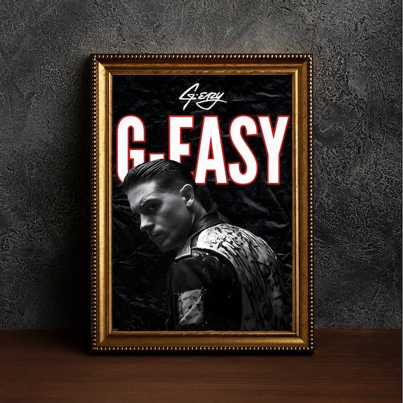 Poster G Eazy G Eazy Limited Edition Autographed VIP Package Poster