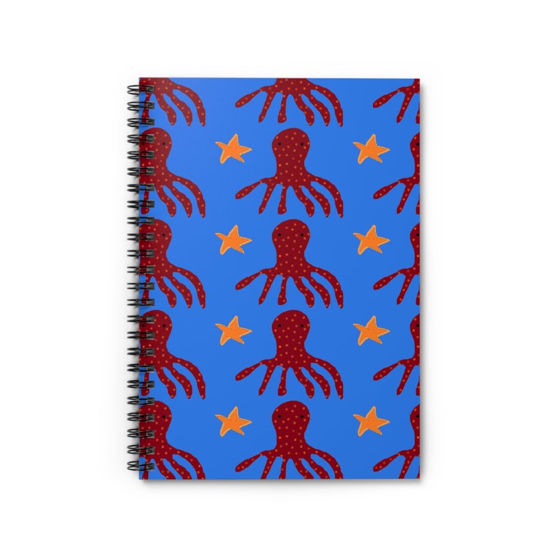 Octopus Notebook - Etsy