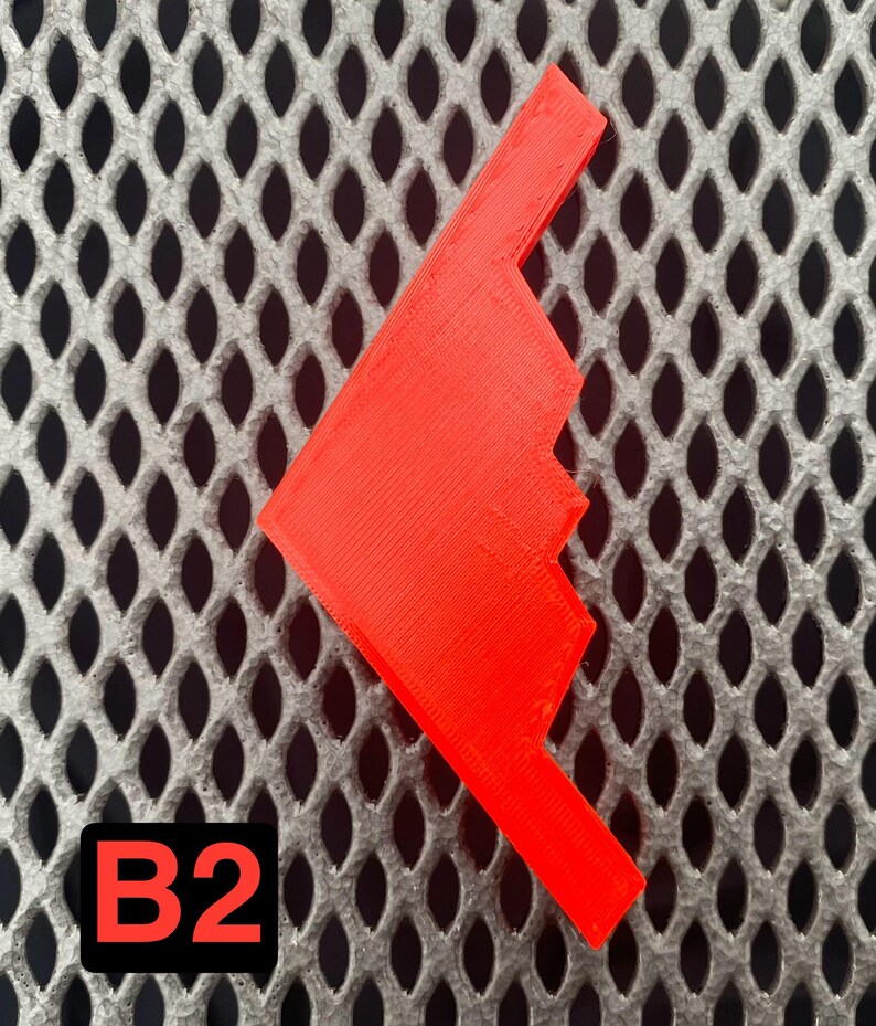 Fighter Jet Grille Badge 3D Printed Car Accessory - Etsy