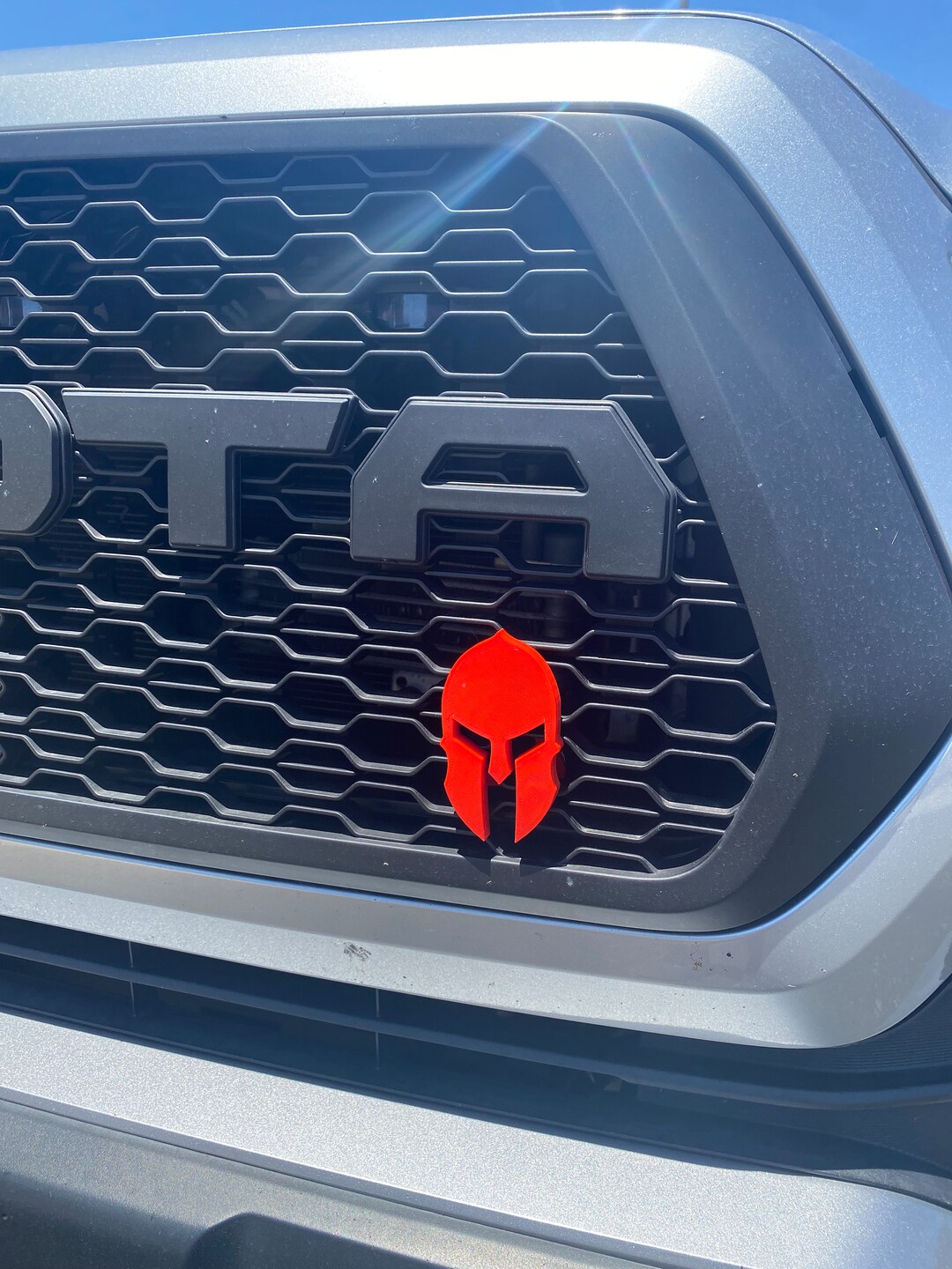 Spartan Grille Badge - 3D Printed Car Accessory - Etsy