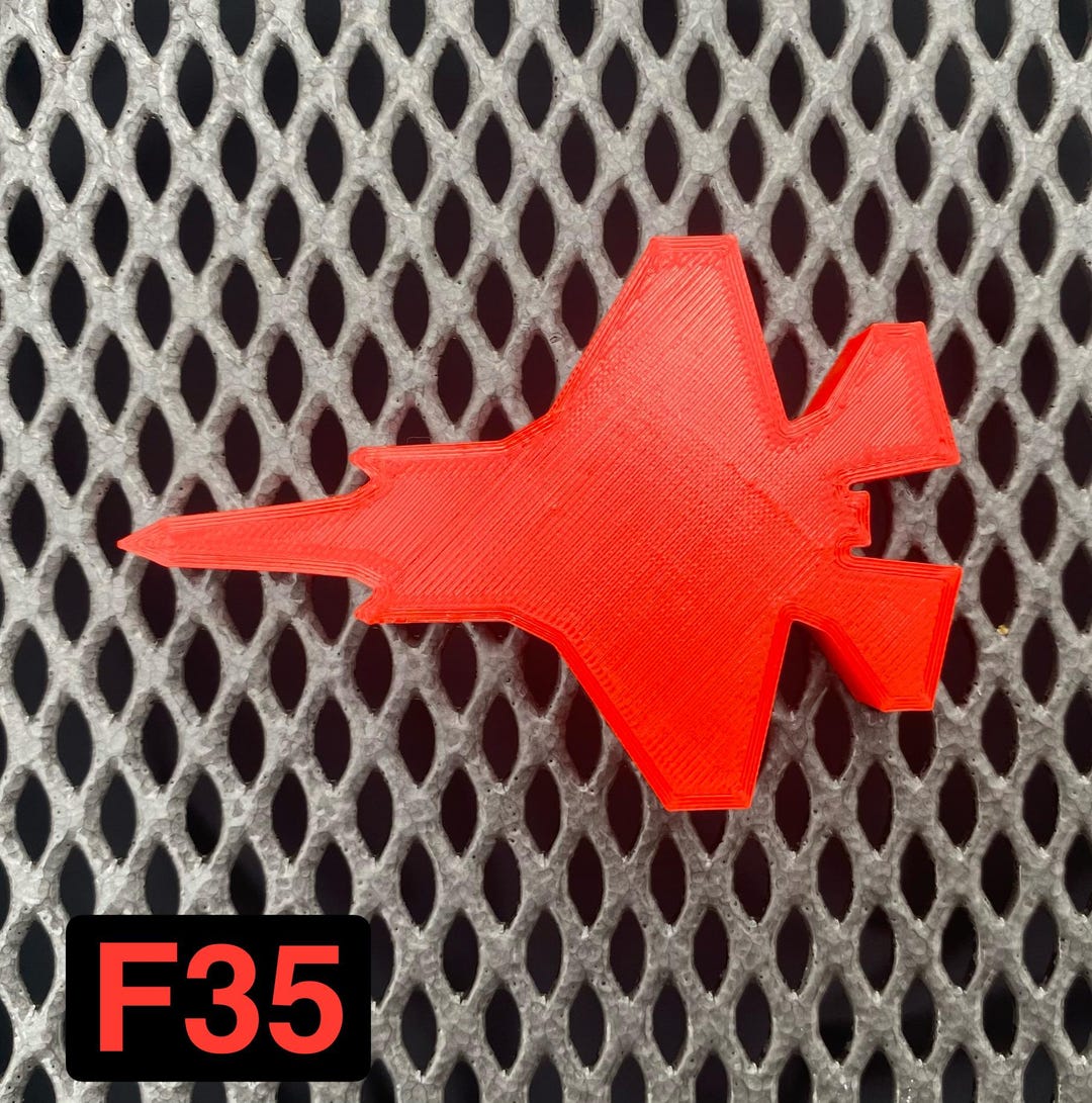 Fighter Jet Grille Badge 3D Printed Car Accessory - Etsy