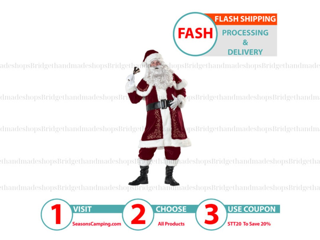 Jolly Ole St. Nick Santa Costumeawful - Etsy