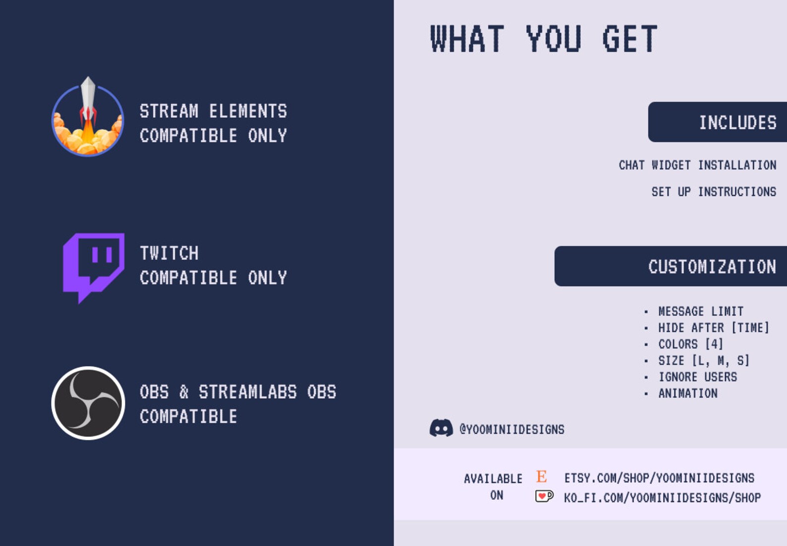 Pixel Chat Widget . Chatwidget . Chat Box. Chatbox . Stream - Etsy