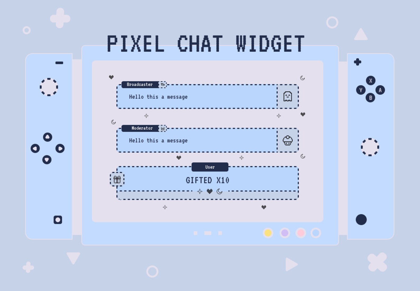 Pixel Chat Widget . Chatwidget . Chat Box. Chatbox . Stream - Etsy