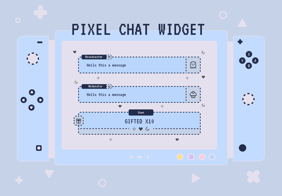 Pixel Chat Widget . Chatwidget . Chat Box. Chatbox . Stream - Etsy