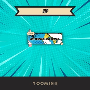 Comic Chat Widget . Chatwidget . Chat Box . Chatbox . Stream Overlay ...