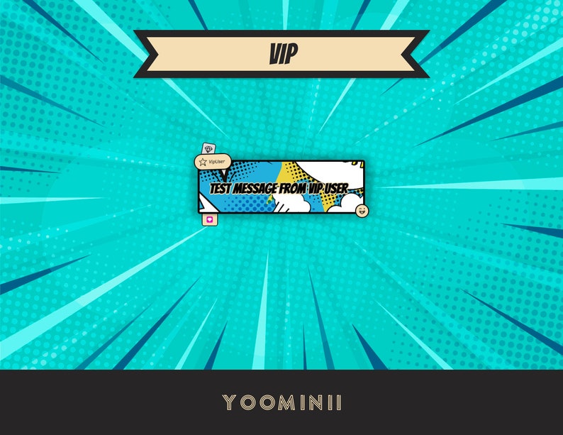 Comic Chat Widget . Chatwidget . Chat Box . Chatbox . Stream Overlay ...