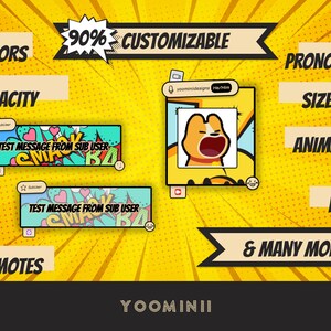 Comic Chat Widget . Chatwidget . Chat Box . Chatbox . Stream Overlay ...