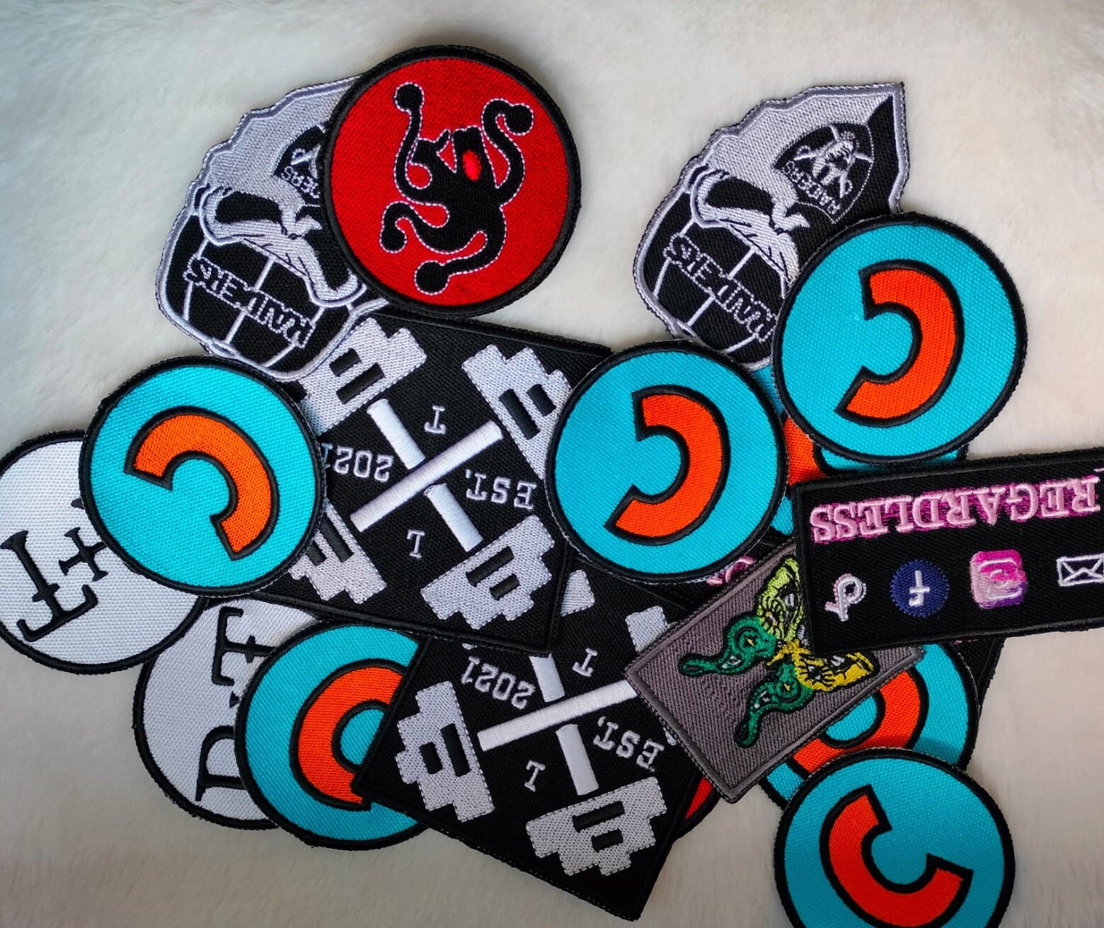 Embroidered Custom Patches Sew On, Iron On, VELCRO® FREE SHIPPING - Etsy UK