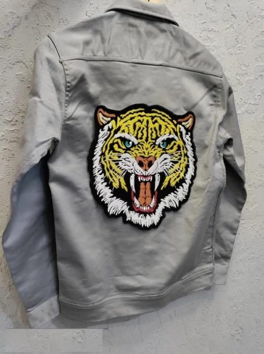 Custom High Quality Large Embroidery Patch, Iron/sew on Back Patch Made ...