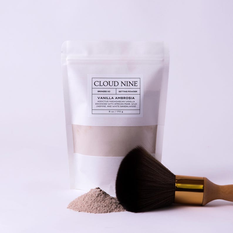 Sunless Tan Finishing Powder, Spray Tan Body Shimmer Powder, Plant ...
