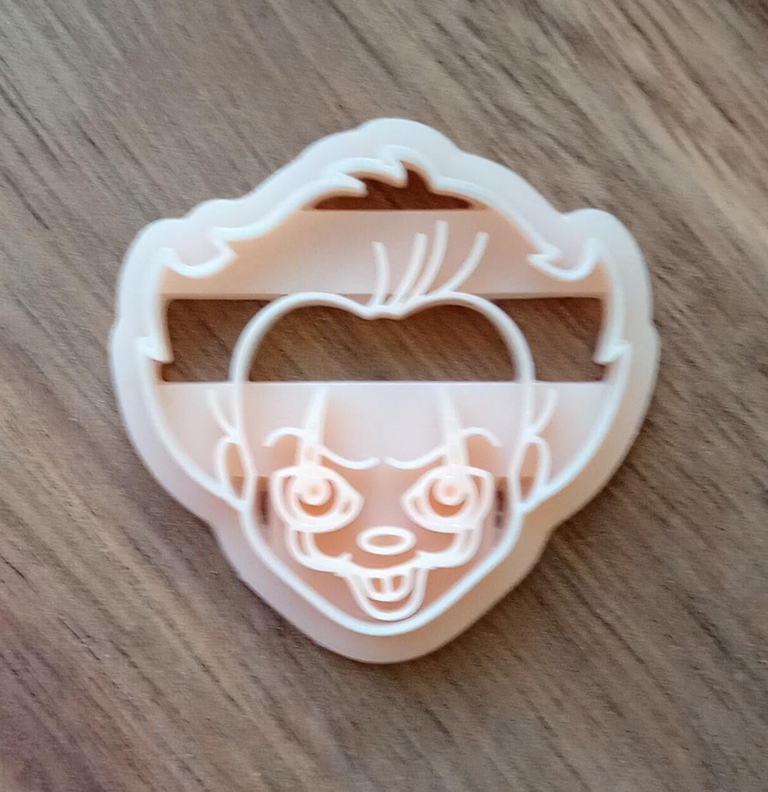 Creepy Clown Halloween Horror Movie Polymer Clay Cutter - Etsy