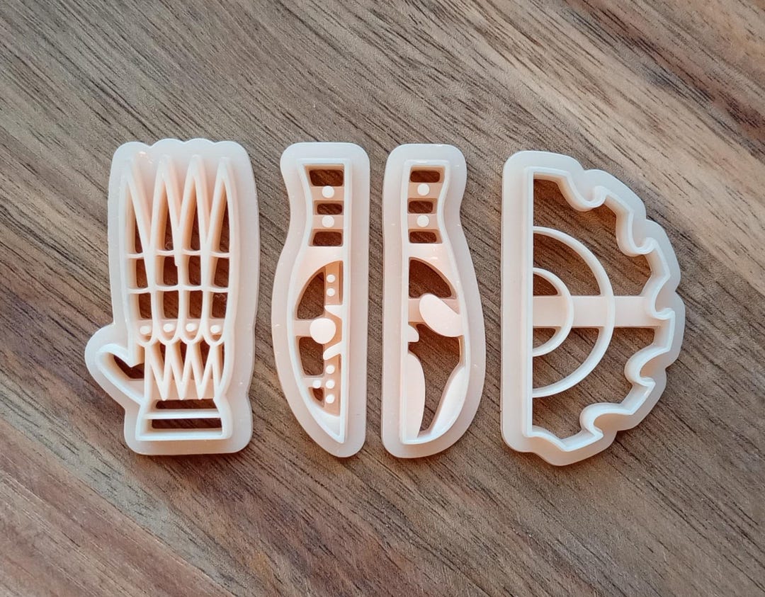 Horror Movie Knives Set 4 Pieces Freddy Jason Ghostface Saw Polymer ...