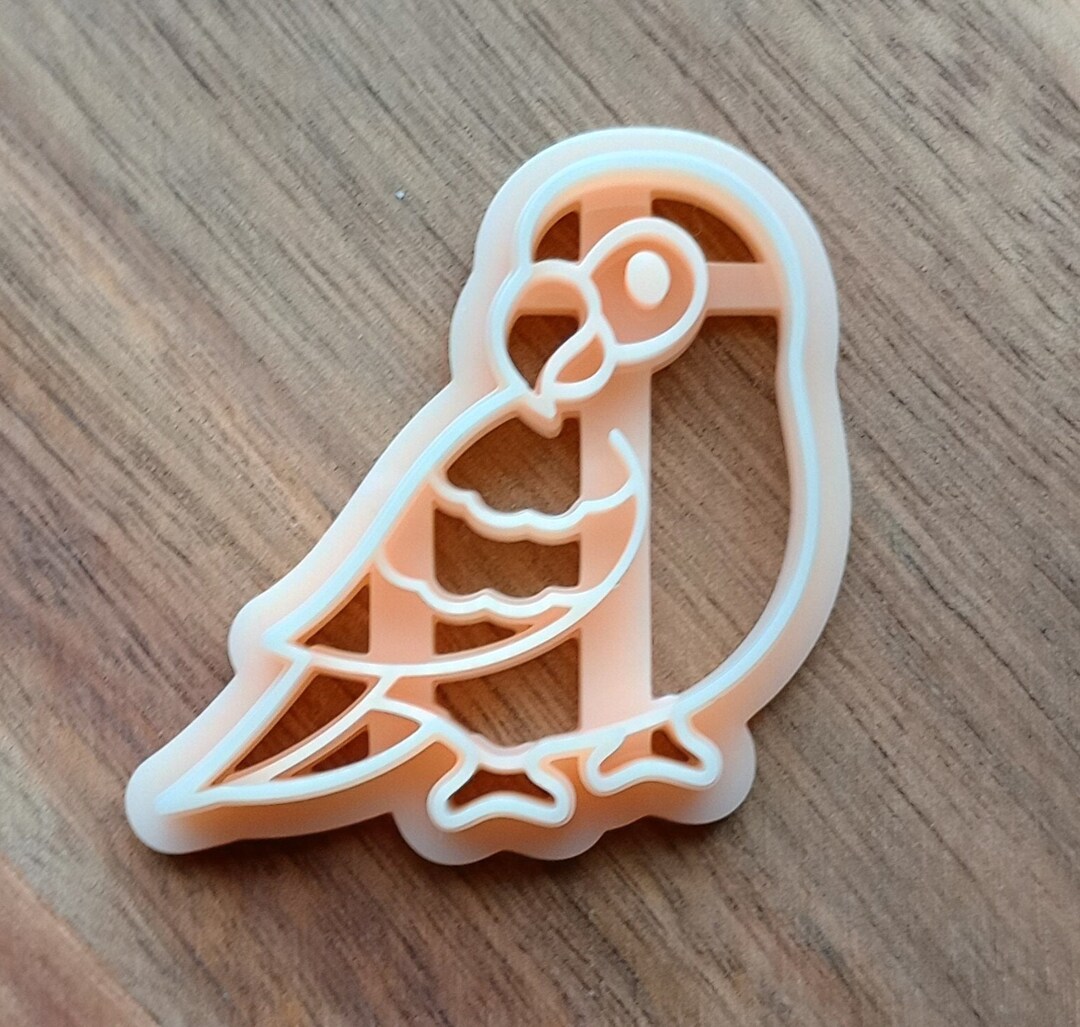 Parrot | Macaw | Bird | Polymer Clay Cutter - Etsy