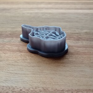 Middle Finger Skeleton Hand Polymer Clay Cutter - Etsy