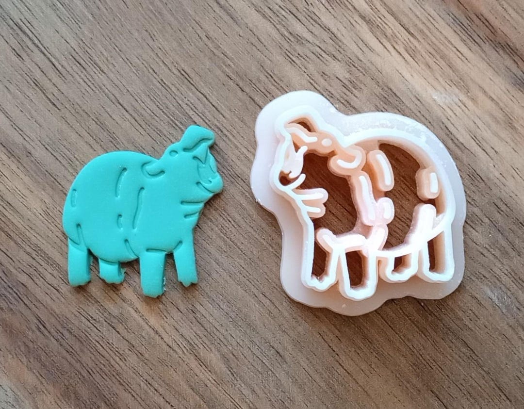 Pygmy Hippo | Hippopotamus | Cute | Angry | Baby Hippo | Polymer Clay ...