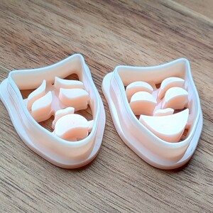 Comedy Tragedy | Happy Sad | Theater Masks | 2 Pieces | Polymer Clay ...