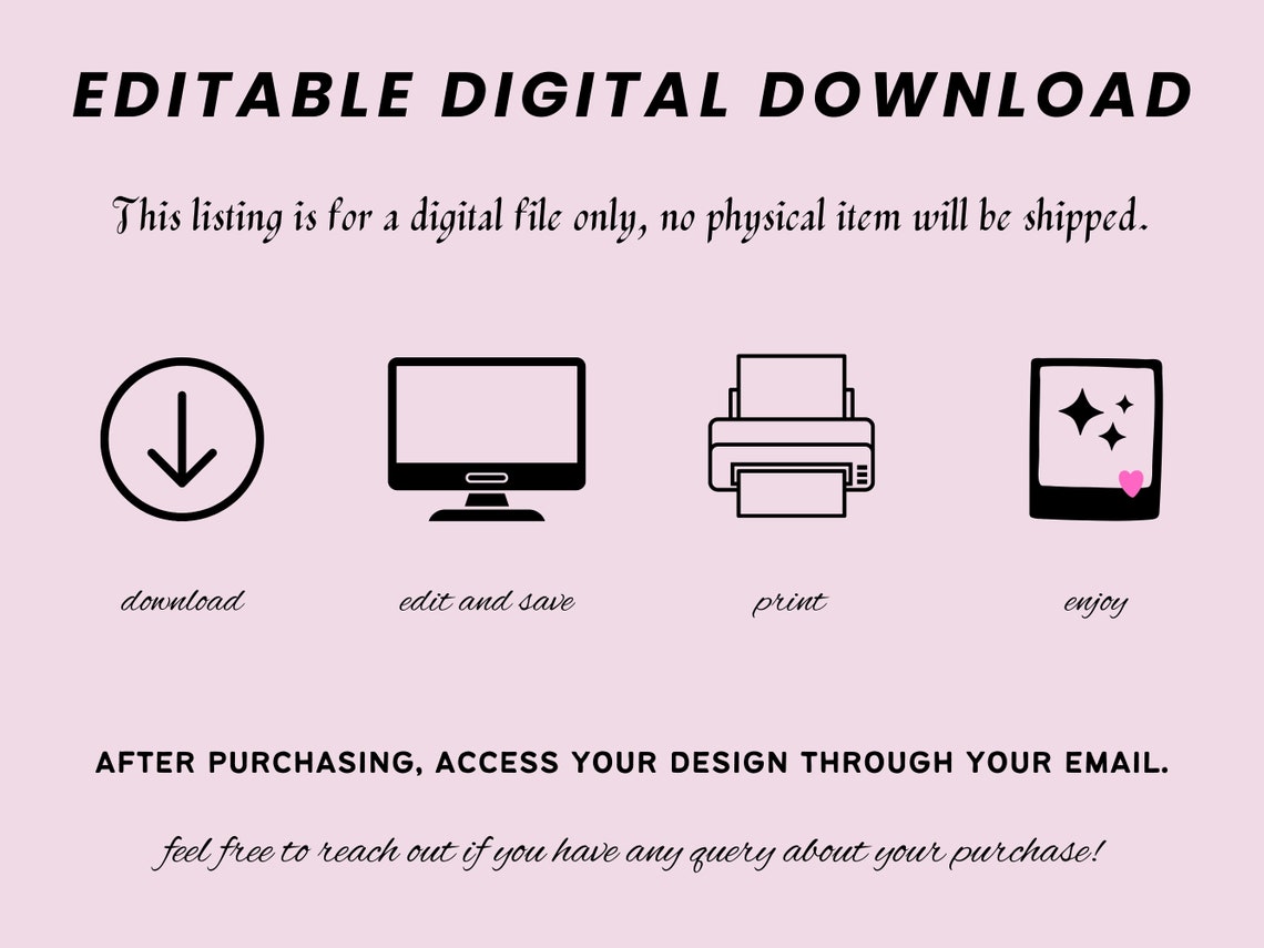 Facebook Business Card Canva Template, Facebook Editable and Printable ...