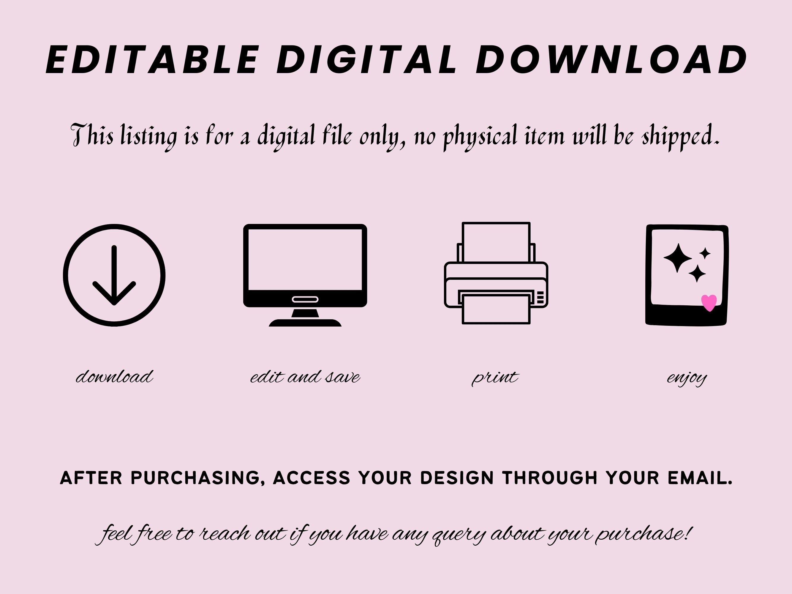 Facebook Business Card Canva Template, Facebook Editable and Printable ...