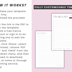 To Do List Printable, to Do List Printable Template, Organizer List ...