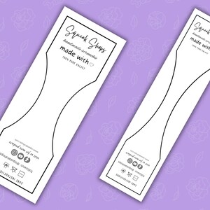 Editable & Printable Scrunchie Tag Template, Scrunchie Label, Scrunchie ...