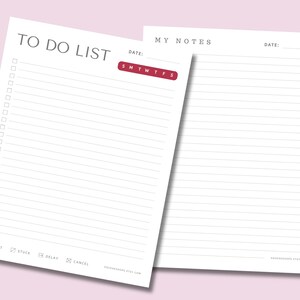 To Do List Printable, to Do List Printable Template, Organizer List ...