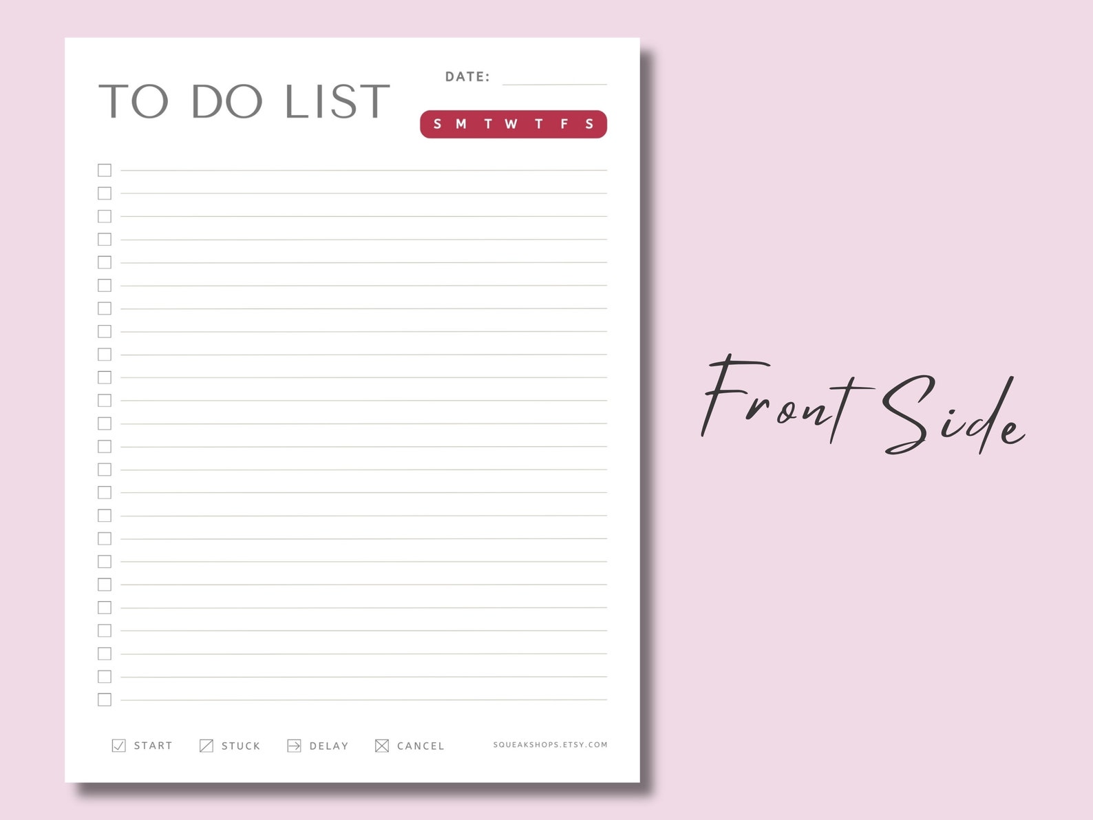To Do List Printable, to Do List Printable Template, Organizer List ...