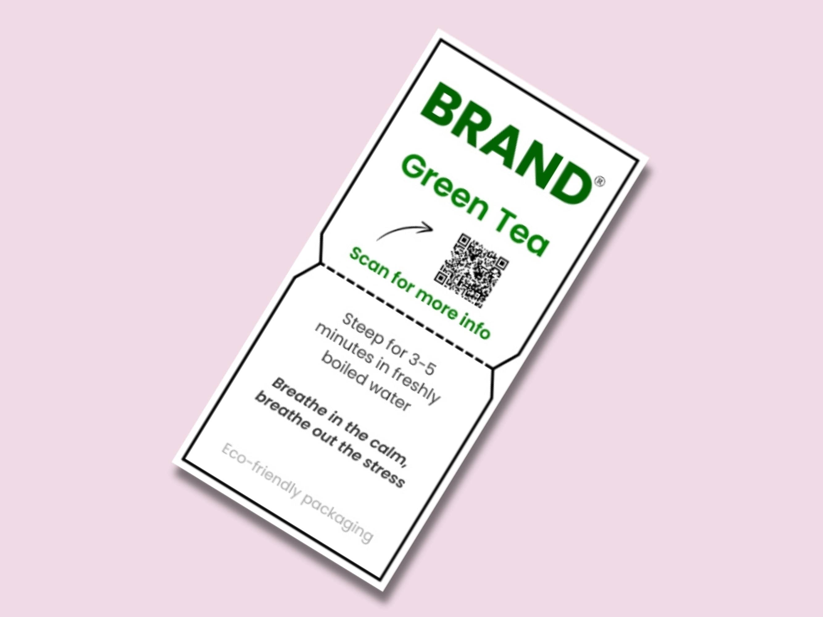 Tea Bag Tag Template, Tea Bag Holder, Printable Tea Bag Tag Template ...