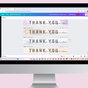 Etsy Receipt, Etsy Order Receipt Banner Template, Etsy Store Receipt ...