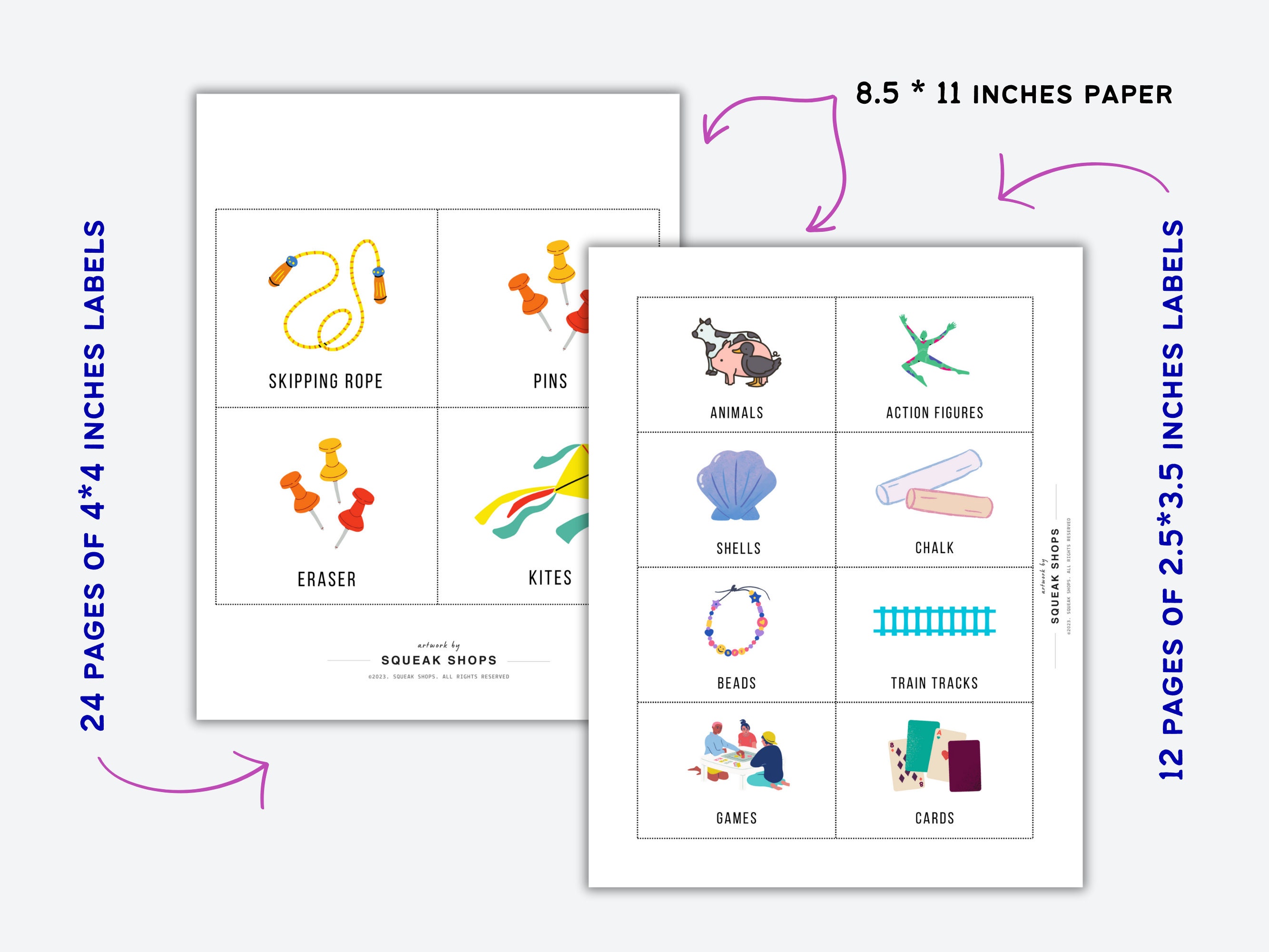 Editable Printable Toy Trofast Bin Storage Labels Toy Labels - Etsy