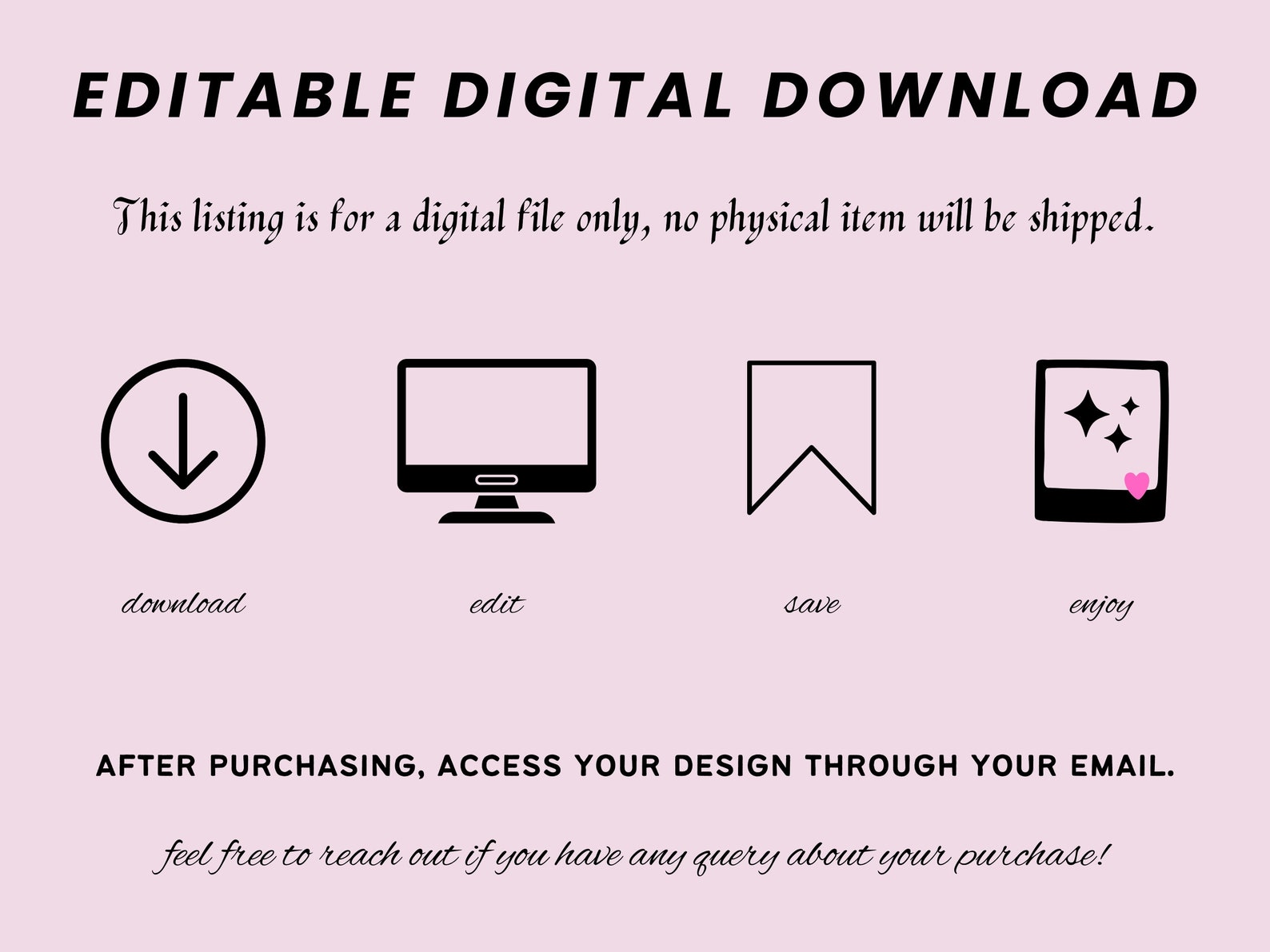 Etsy Receipt, Etsy Order Receipt Banner Template, Etsy Store Receipt ...