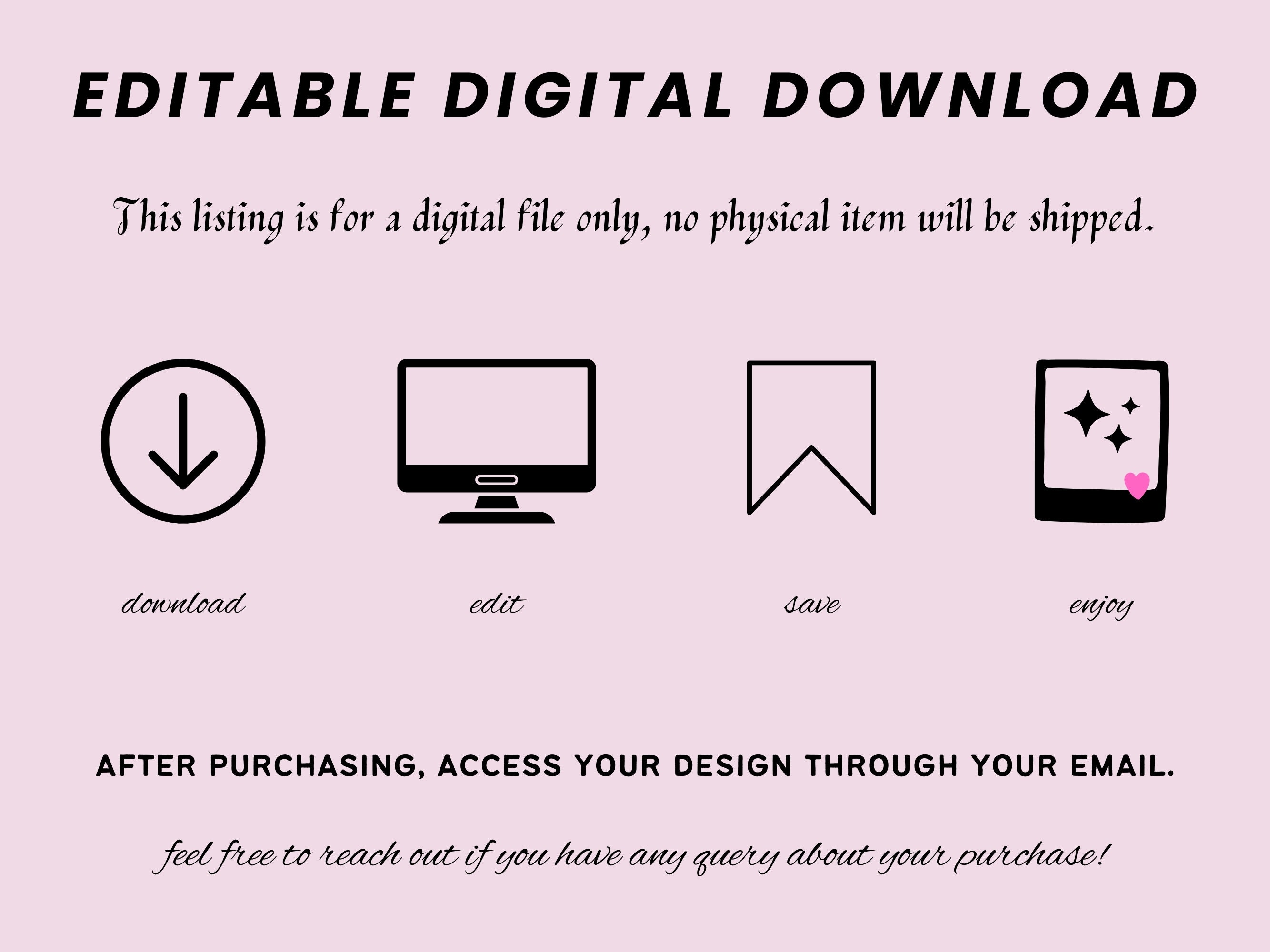 Etsy Receipt, Etsy Order Receipt Banner Template, Etsy Store Receipt ...