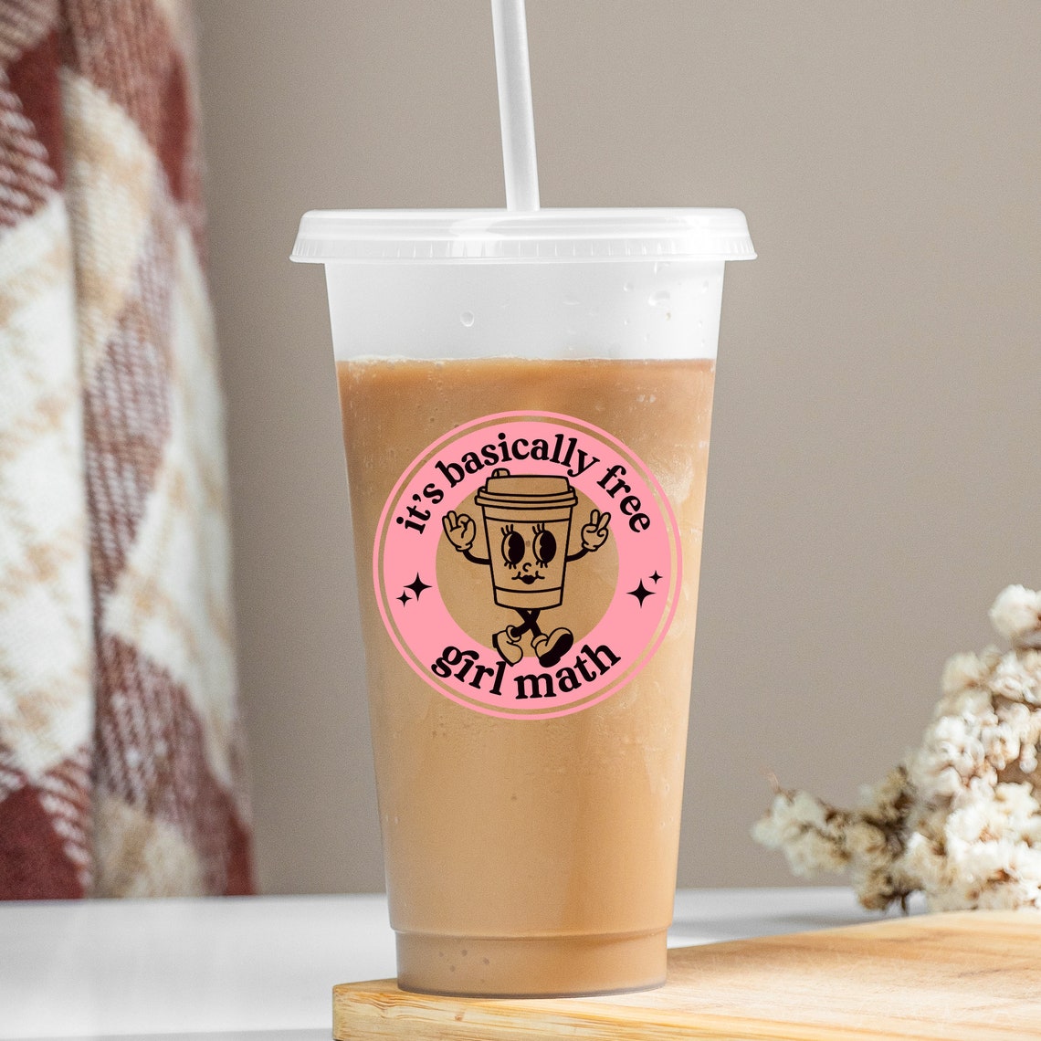 Girl Math SVG Funny Coffee SVG Girly SVG Girl Math Png Trendy Png Today ...