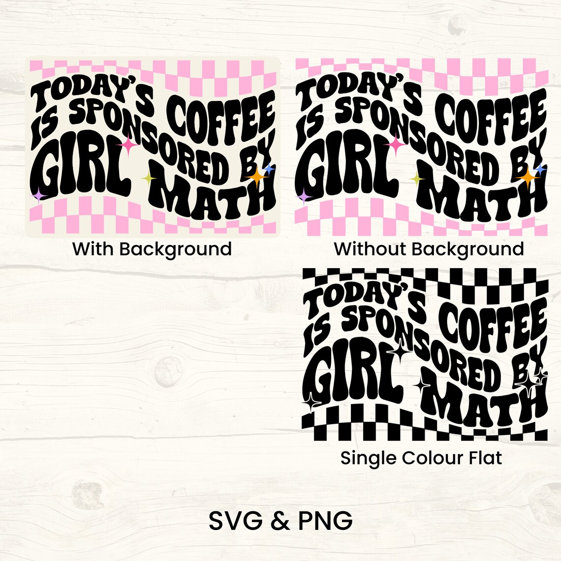 Girl Math SVG Funny Coffee SVG Girly SVG Girl Math Png - Etsy