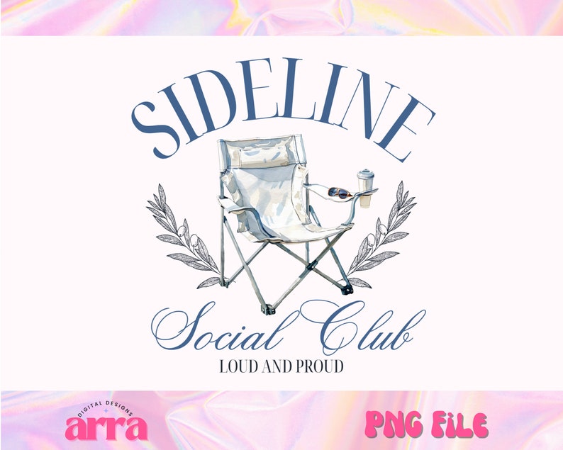 Sideline Social Club PNG Trendy Soccer Png Softball Baseball Png Soccer ...