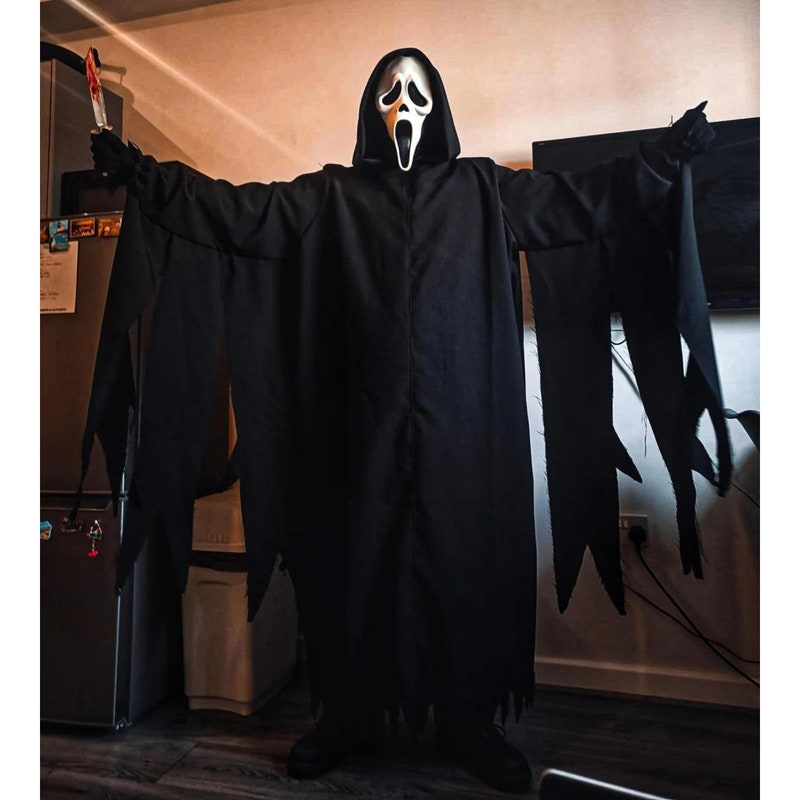 Ghostface Robe - Etsy