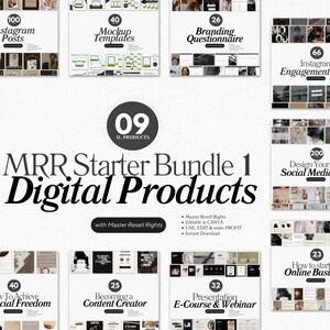 Ultimate PLR MRR Bundle Ideal for Passive Income, Plr Mrr Digital ...