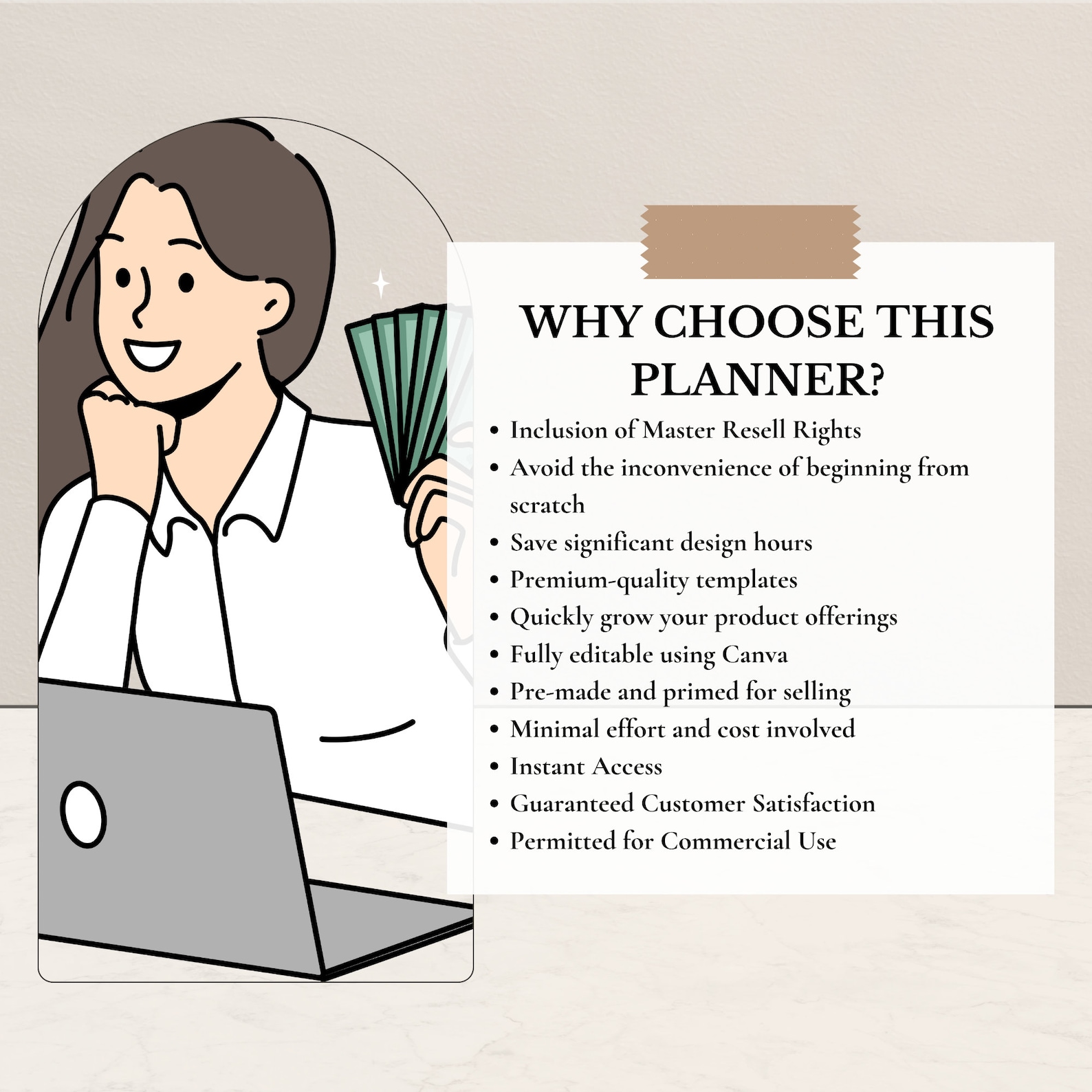 PLR Self Care Planner, Master Resell Rights, Plr Planner, PLR Digital ...