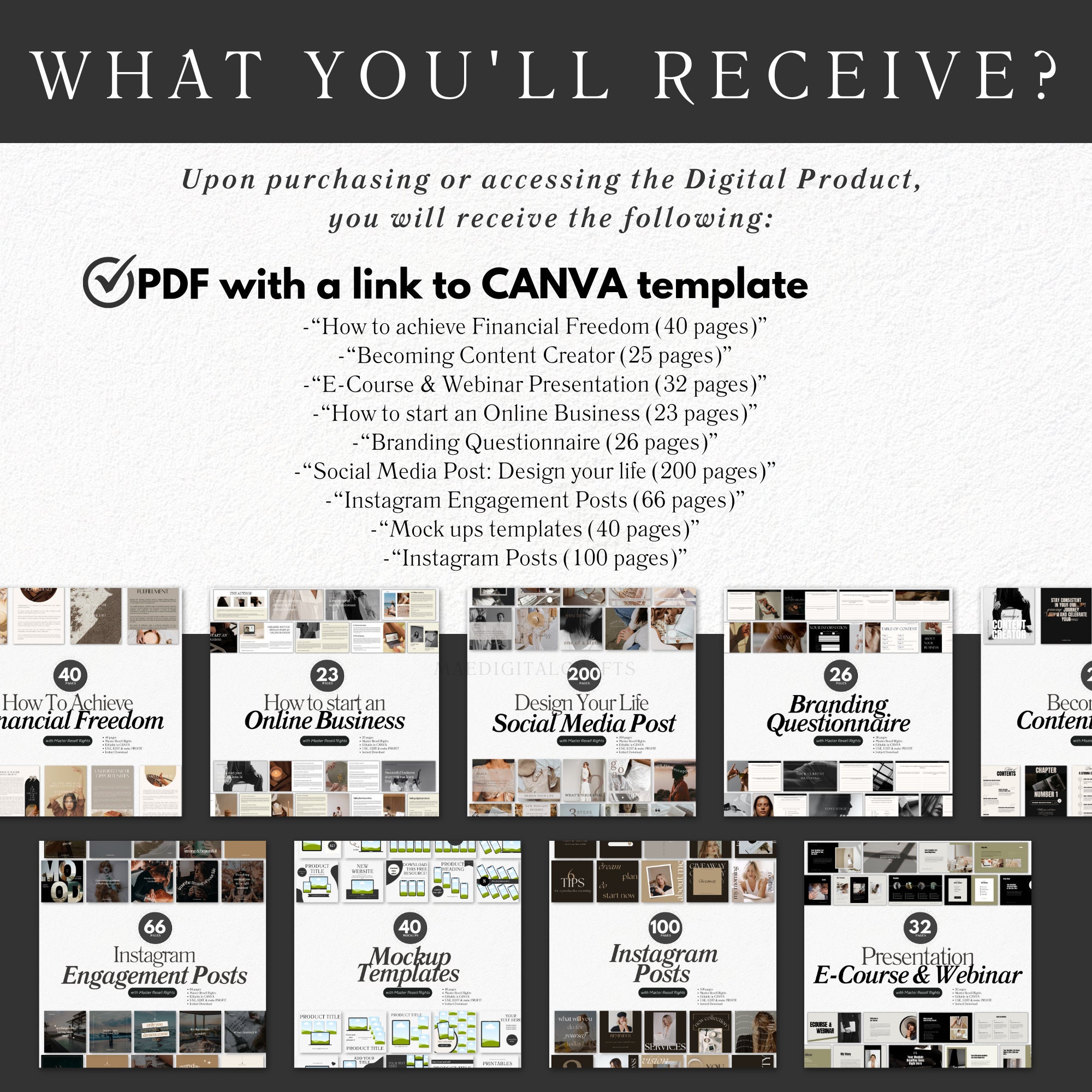 Ultimate PLR MRR Bundle Ideal for Passive Income, Plr Mrr Digital ...